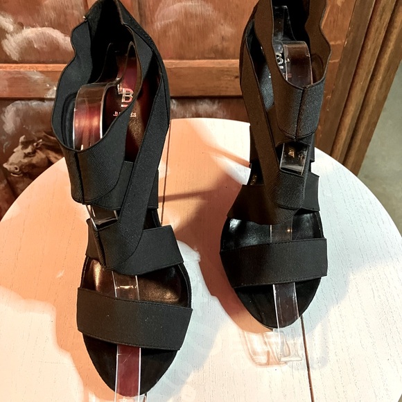 Bakers | Shoes | Baker Stiletto Heel With Elastic Straps Size | Poshmark